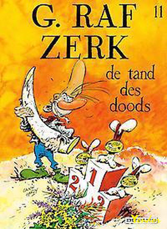 G. Raf Zerk 11 – De tand des doods | Stripboekenwinkel Yendor
