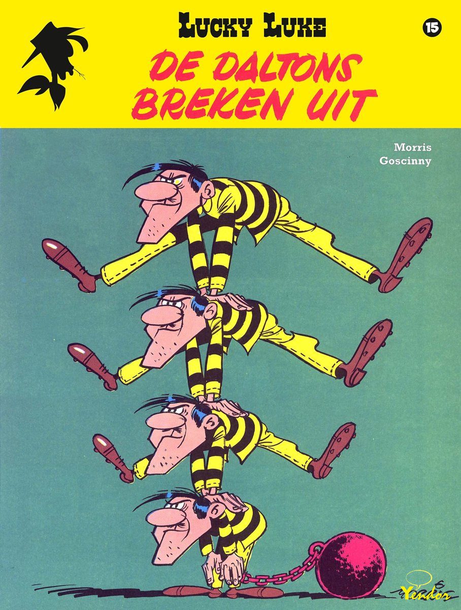 Lucky Luke 15-De Daltons breken uit-9789031434848 | Stripboekenwinkel ...