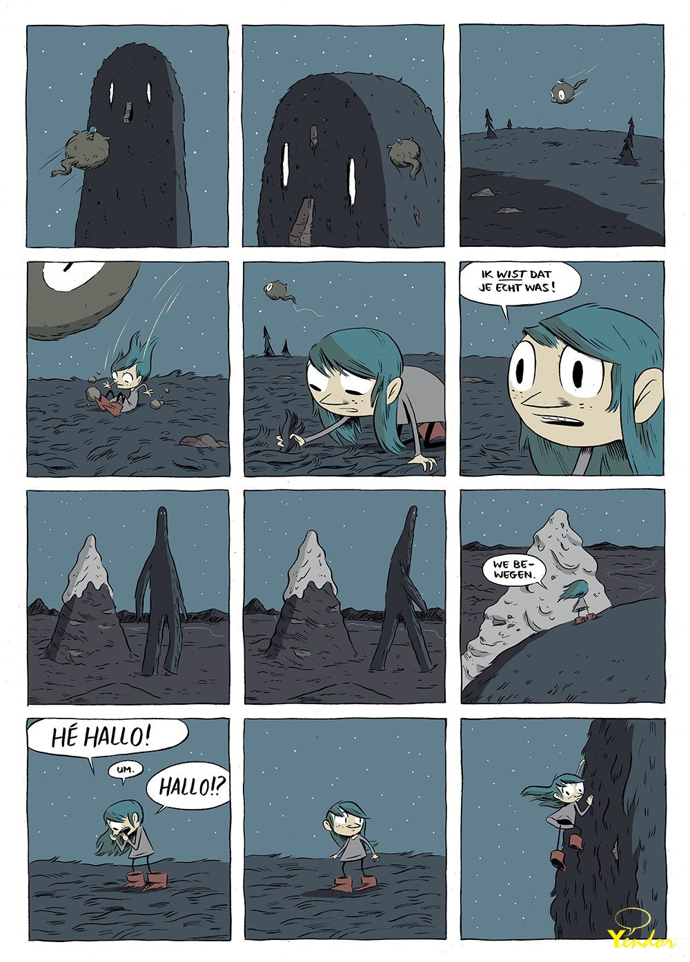 H | Hilda en de reus van middernacht | Stripboekenwinkel Yendor