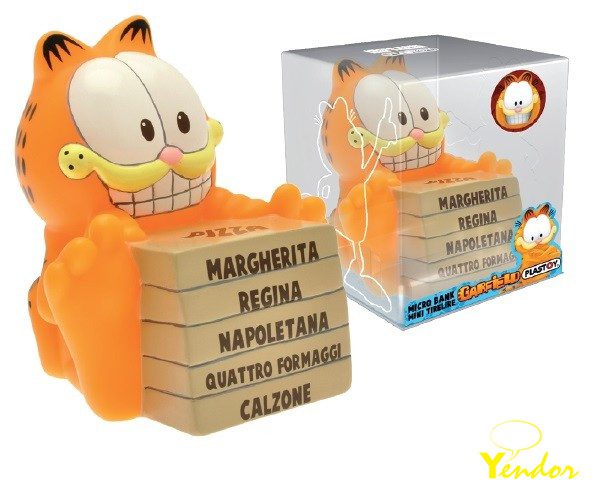 Pizza Mini-spaarpot-Garfield | Stripboekenwinkel Yendor