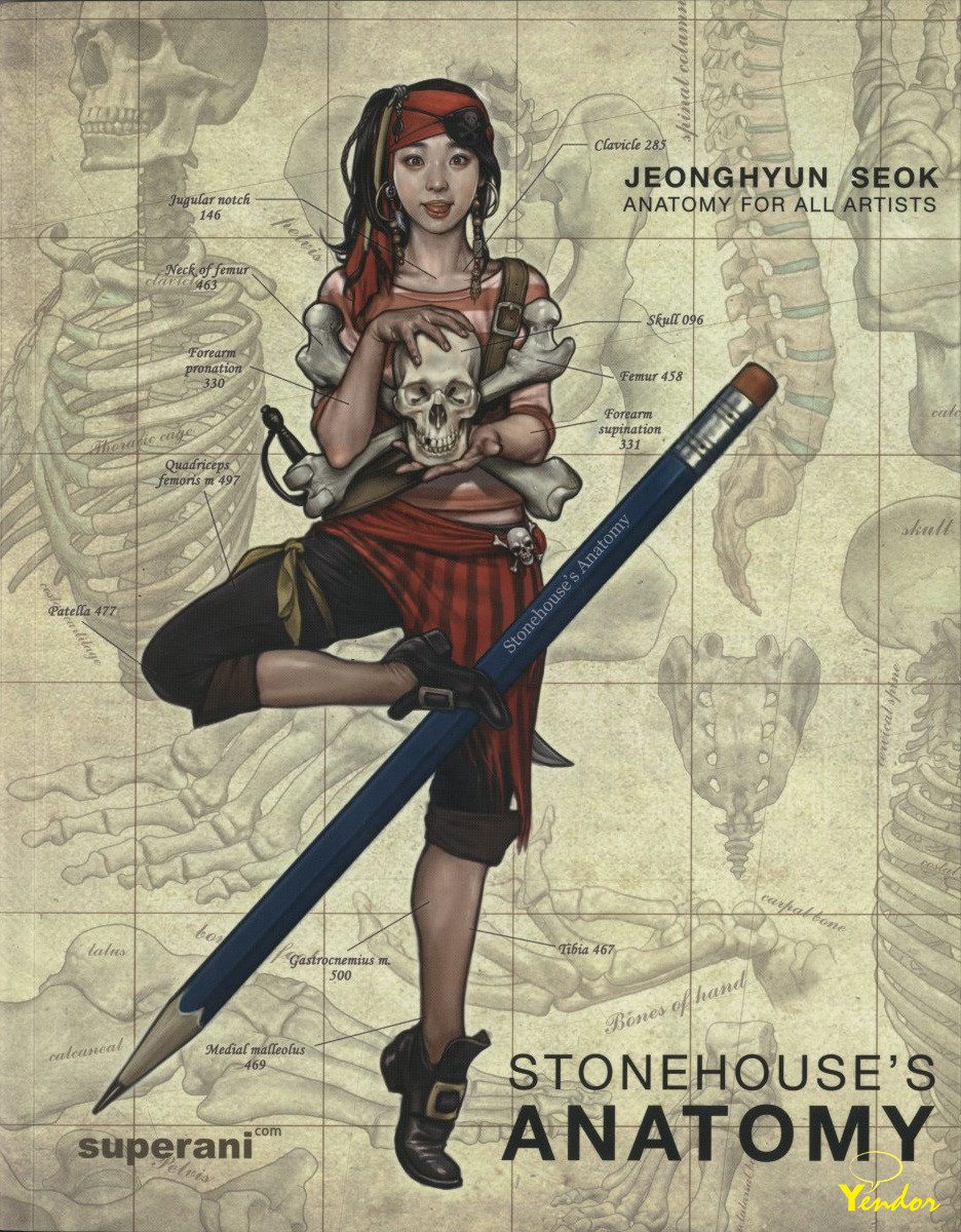 Artbook- Stonehouse anatomy | Stripboekenwinkel Yendor