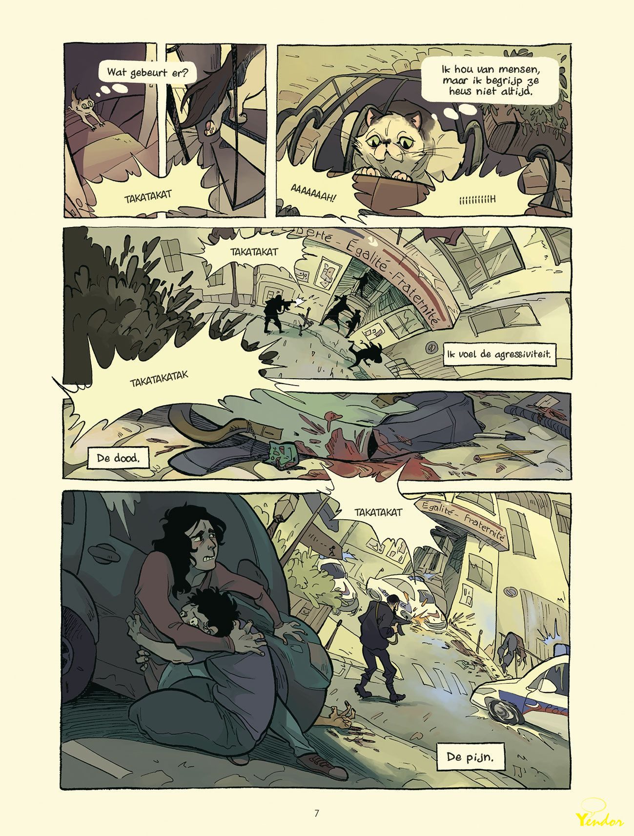 K | De katten van morgen | Stripboekenwinkel Yendor