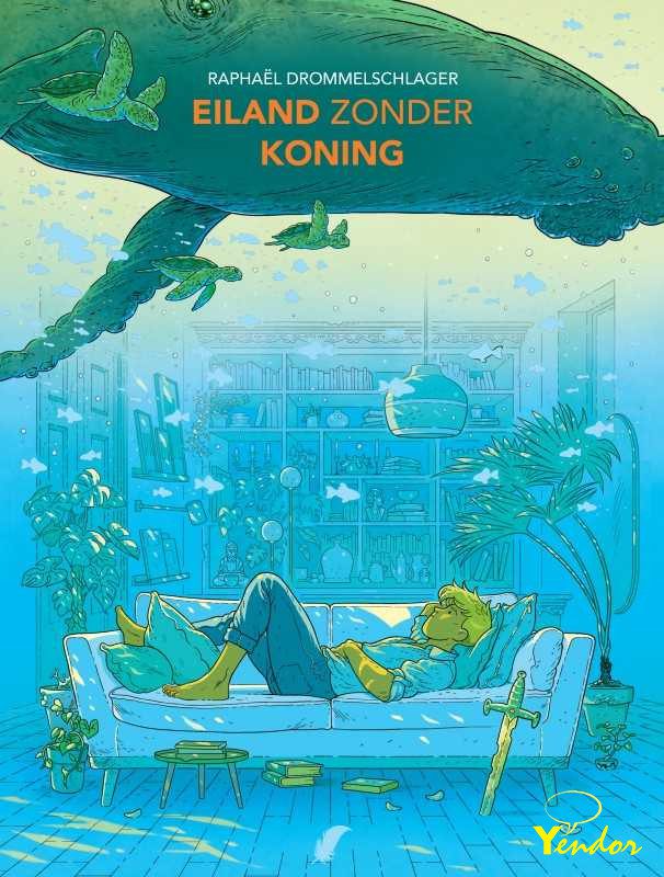 E | Eiland zonder koning | Stripboekenwinkel Yendor